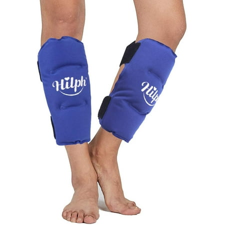 ® Shin Splint Ice Pack for Injuries, 2 Pack Reusable Leg Ice Pack for ...