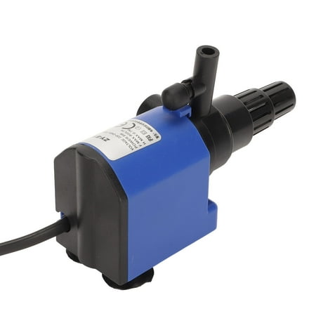 Aquarium Fountain Pump, Natural Submersible Water Pump UK Plug 220V 2 ...