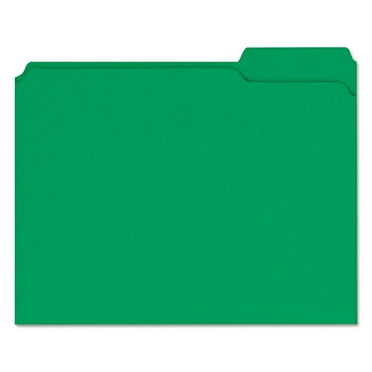 Business Source Color-coding 1-Ply File Folders - Walmart.com