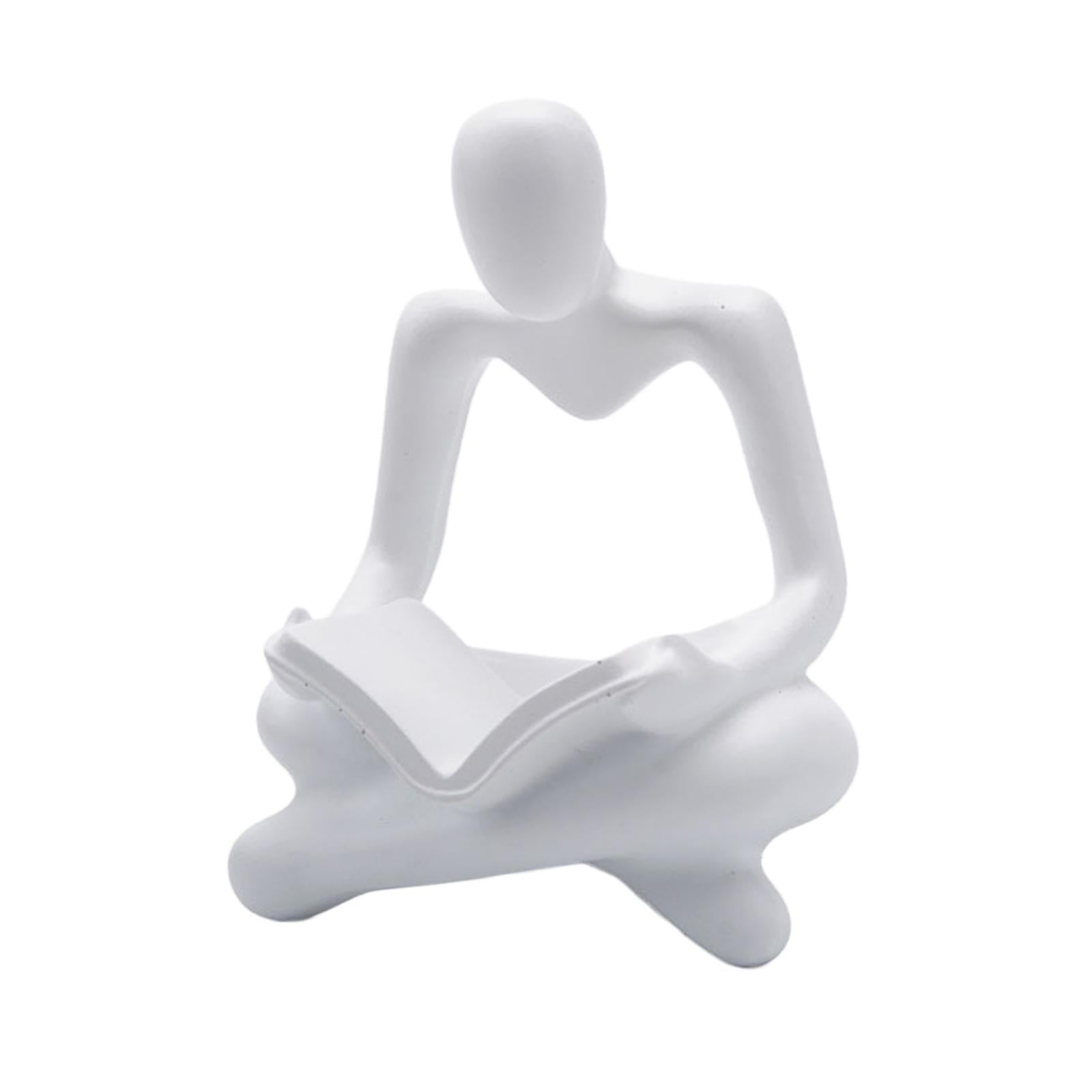 Modern Abstract Thinker Statue Figurine Collection Art Ornament ...