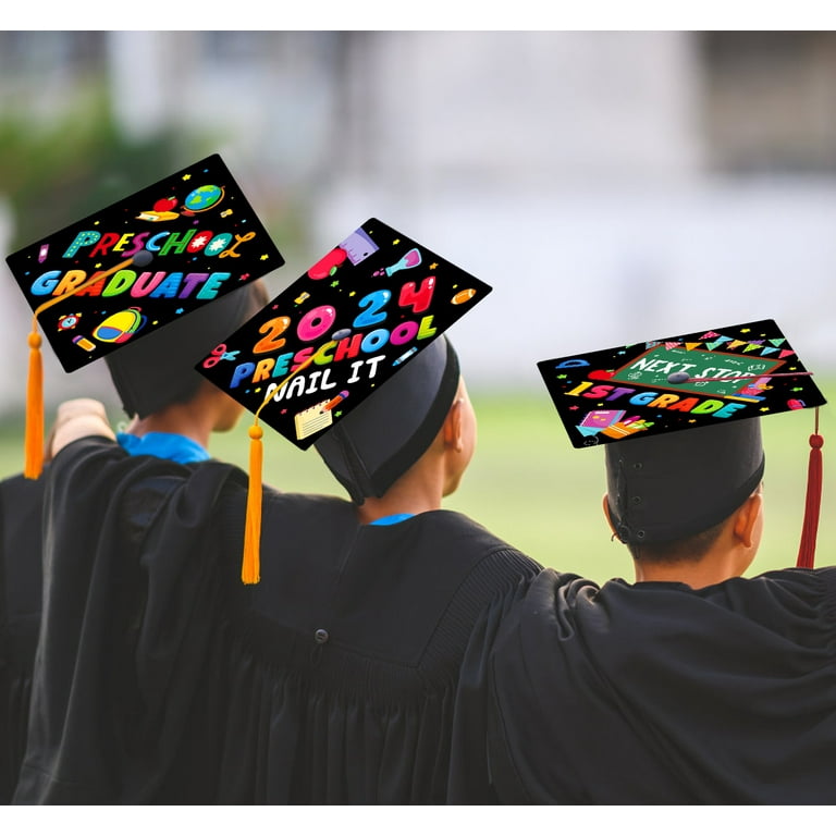 Preschool Graduation Cap Kids Graduation Cap And Gown Tassel Sets For