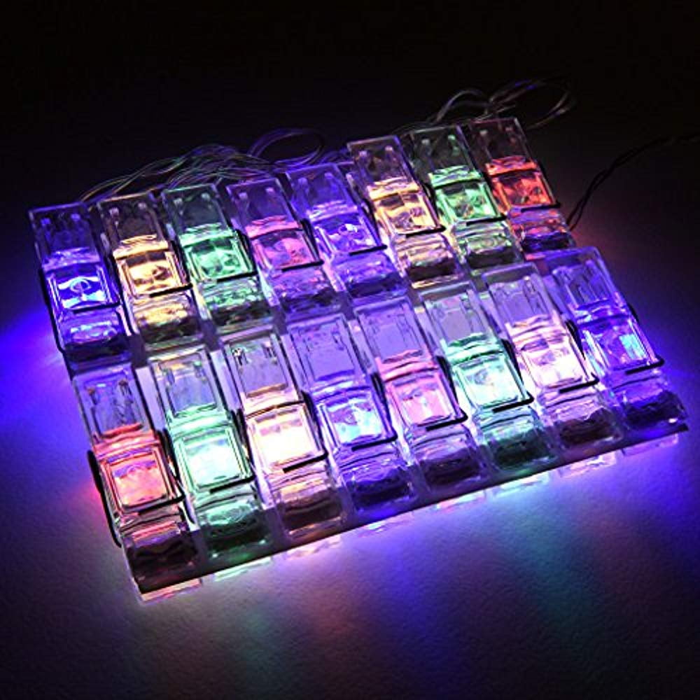 Polaroid 6'.5" LED String Light with 16 Colorful LED Photo Clips For ...