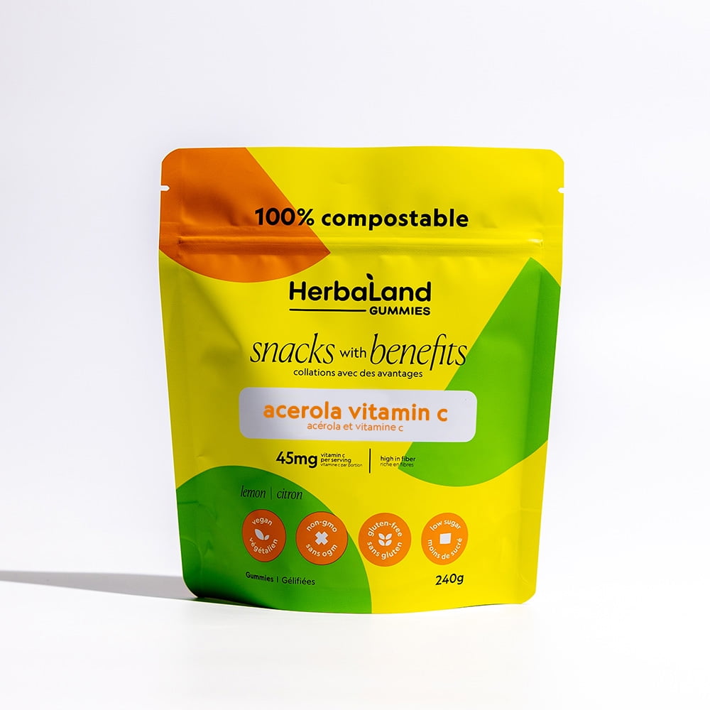 Click here for Herbaland Acerola Vitamin C Gummies - 240g Pouch -... prices