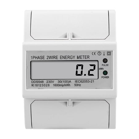 Energy Meter Watt Meter Watt Hour Meter Electric Meter DDS548 Watt Hour ...
