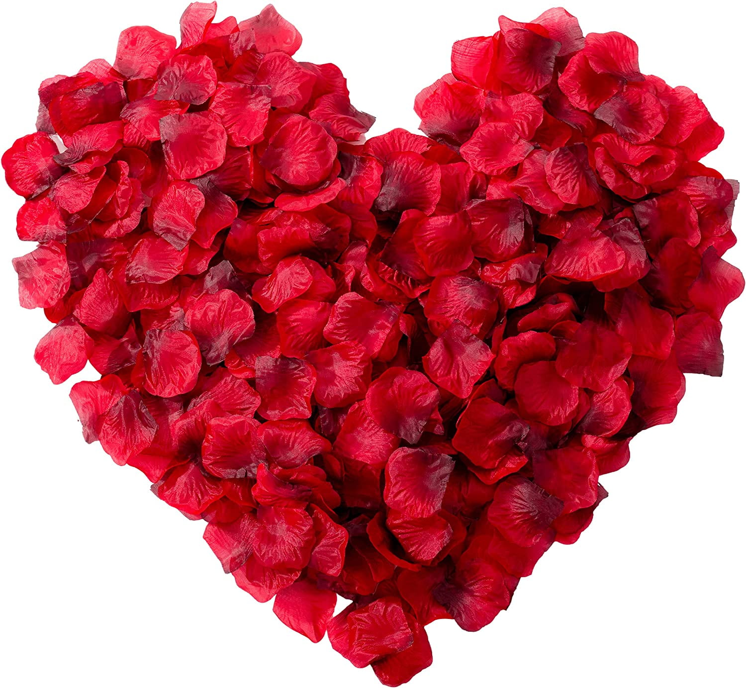 1000pc Wine Red Rose Silk Petal for Mother's Day, Propose and Valentine ...
