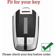 Key Fob Cover Compatible with Fit for Isuzu MU-X D-MAX Leather Keychain ...