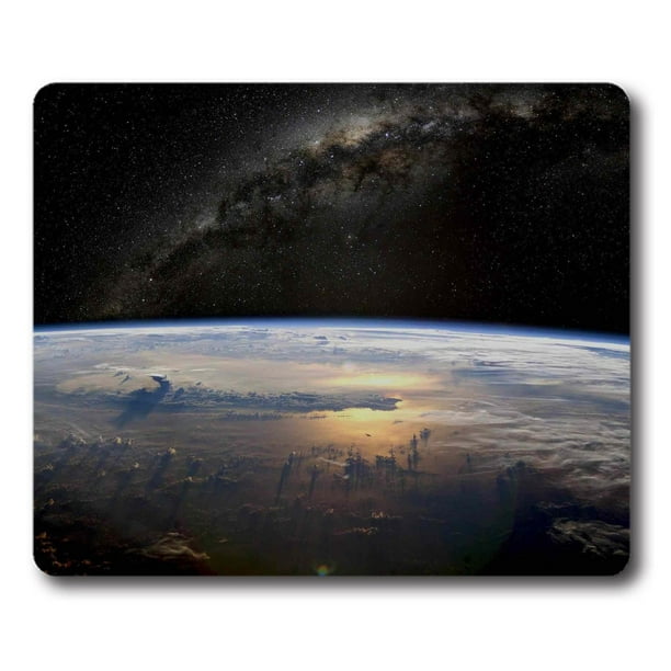 Beautiful Planet Earth Galaxy Space Stars Universe Mouse pads Gaming ...