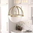 Free Shipping! Hunter Wedgefield Alturas Gold 1 Light Pendant Ceiling ...