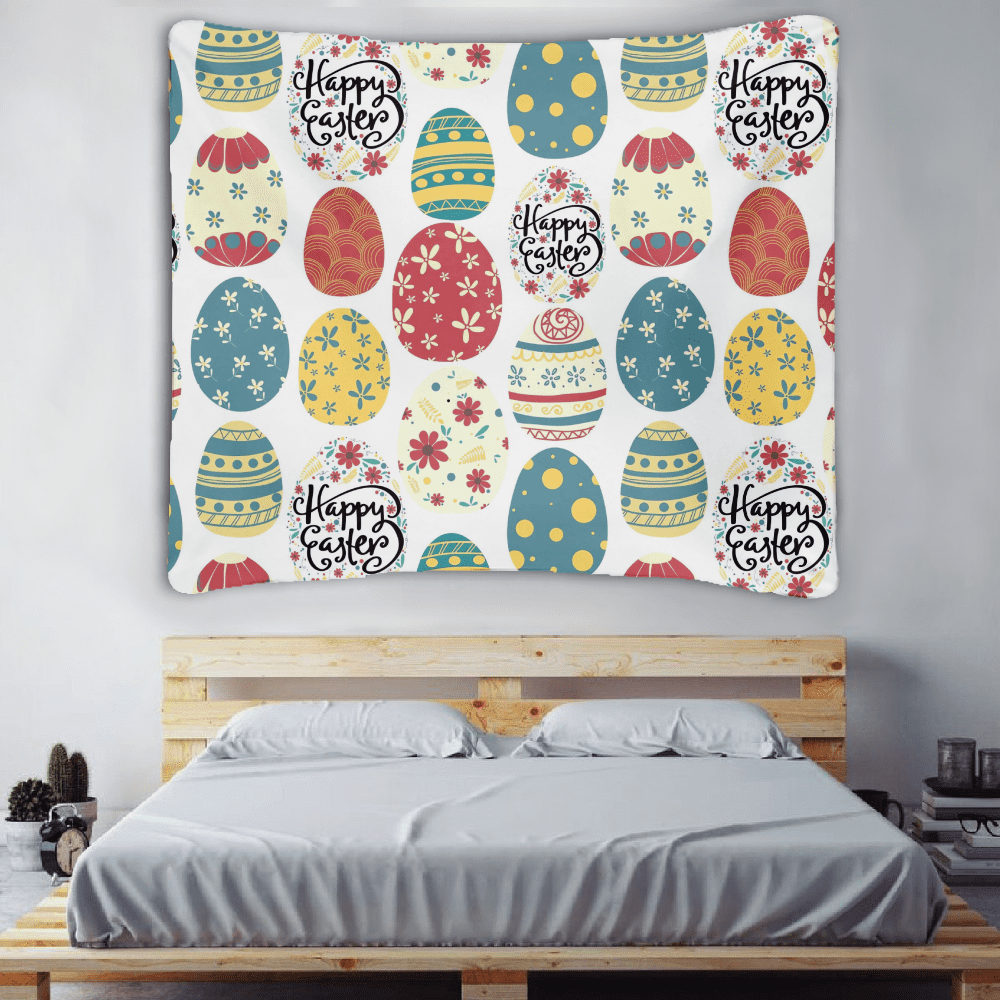 Hanging Backdrops Easter Likable Lovely Wall Art Tapestry Blanket ...