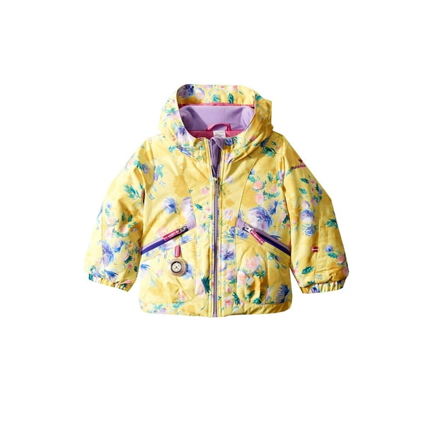 Obermeyer Kids Girl's Glam Jacket (Toddler/Little Kids/Big Kids) Lemon ...