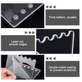 1pc Acrylic Pencil & Makeup Brush Holder 6 Slots Desk Stand Organizer ...