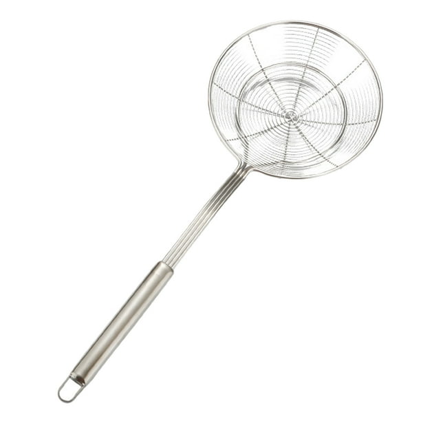 VONKY Home Kitchen Strainer Ladle Stainless Steel Filter strainer ladle ...