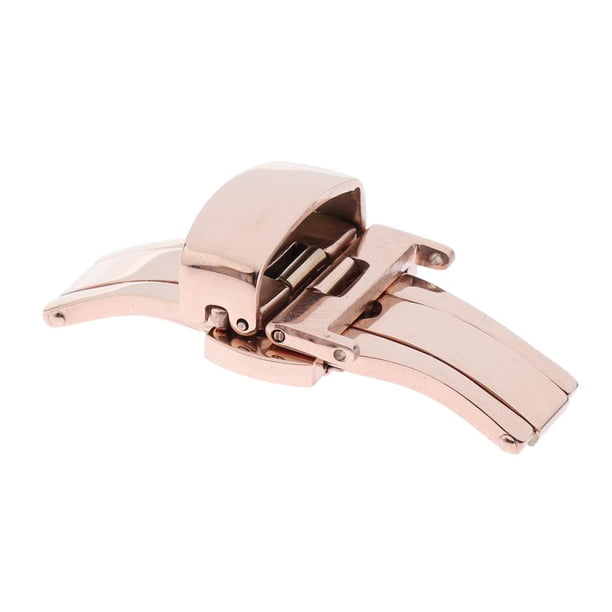 High Quality Stainless Steel Butterfly Double Push Button Deployment ...