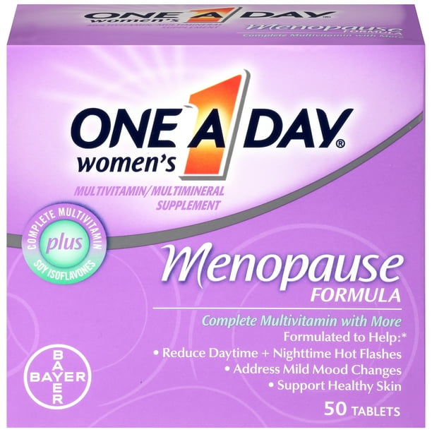 One A Day Women's Menopause Formula Multivitamin Supplement, 50 Count ...