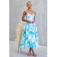 2026 New European and American Style Women's White Base Pink Watercolor ...