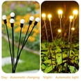 1PK 8LED Solar Firefly Light Garden Waterproof Swaying Lamp Outdoor ...