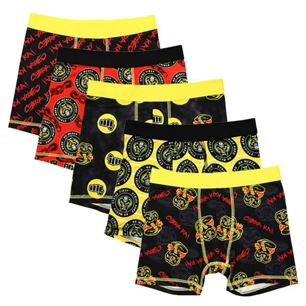 Cobra Kai Snake Logo Kids Boxer Briefs Pack Of 5 - Walmart.ca