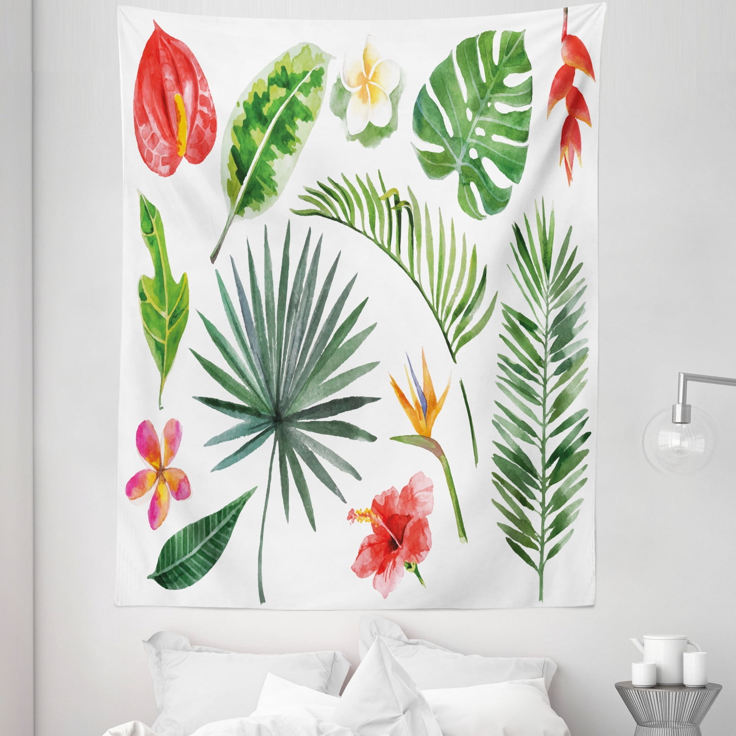 Plant Tapestry, Diverse Pattern of Leaves and Flowers from Tropical ...