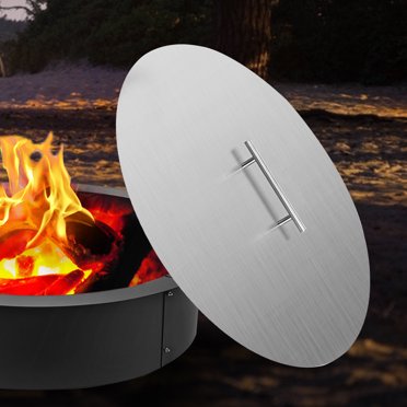 42" x 42"- Fire Pit Lid - Fire Pit Snuffer Lid Cover Square - Drop-in ...
