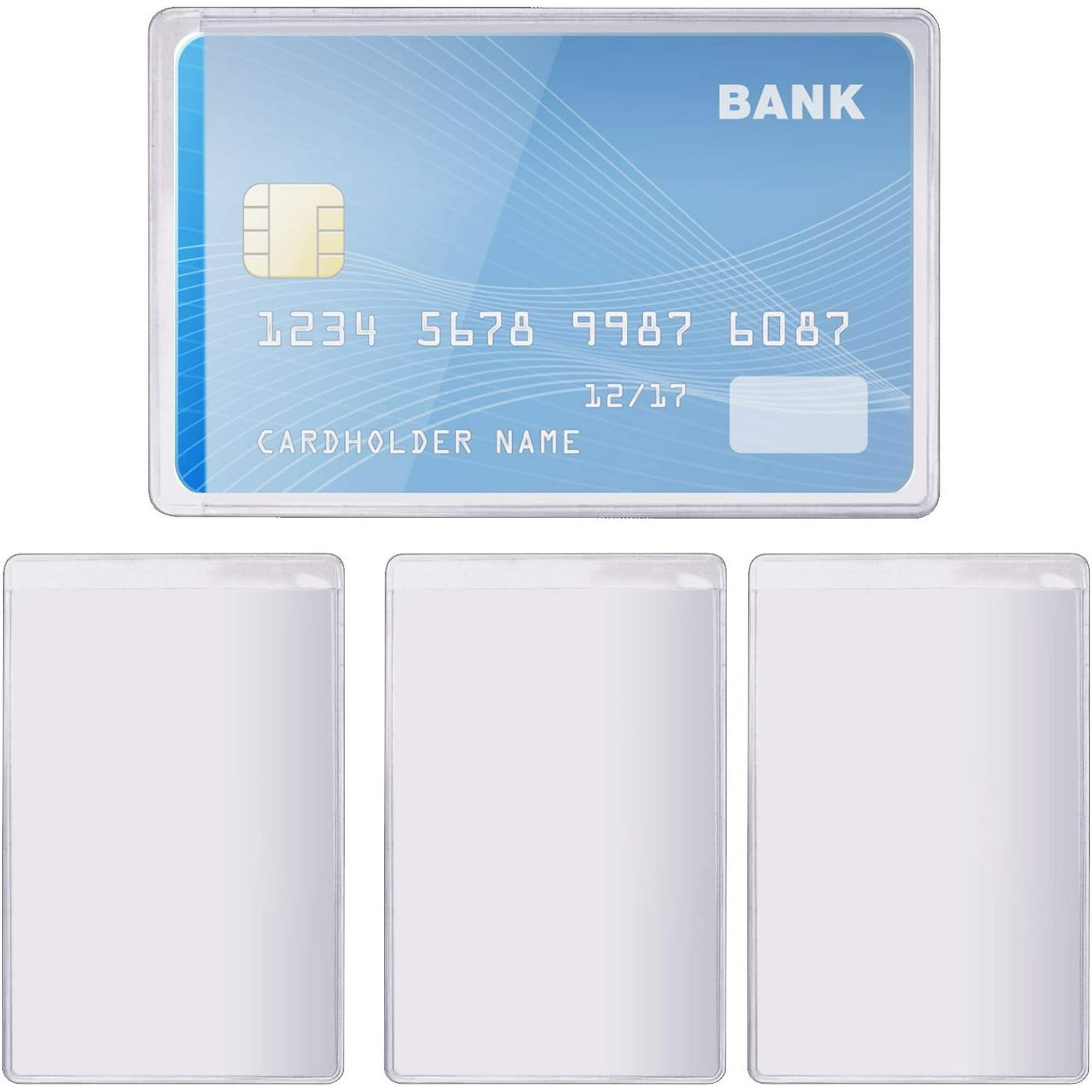 Click here for Zzsd Transparent Credit Card Sleeves 50pcs Credit... prices