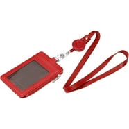 KEY-BAK MINI-BAK Retractable Badge Holder with 36" Nylon Cord, Swivel ...