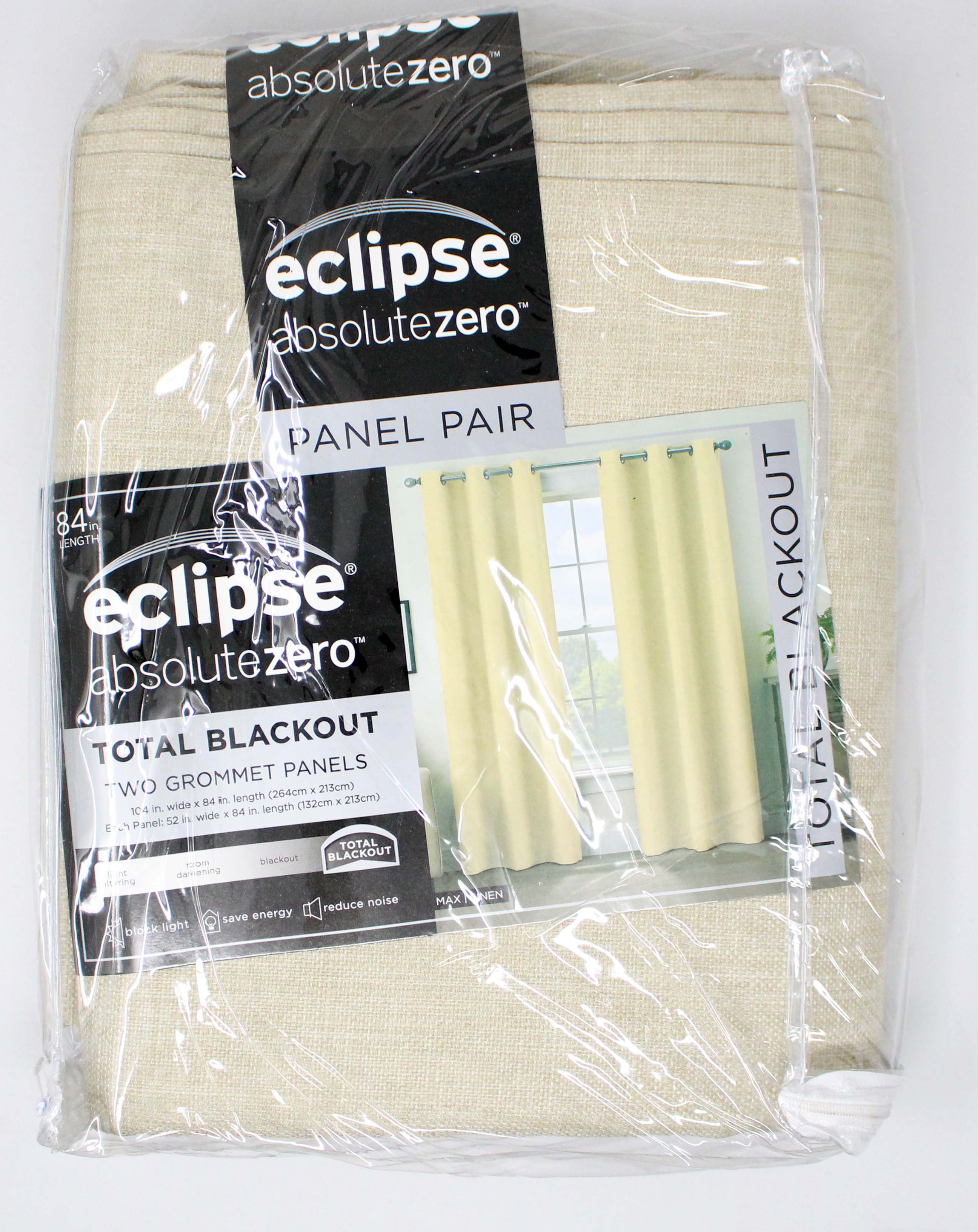 Eclipse Absolute Zero Panel Pair Max Linen - Walmart.com