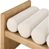 Meridian Furniture Waverly Cream Bench - Walmart.com
