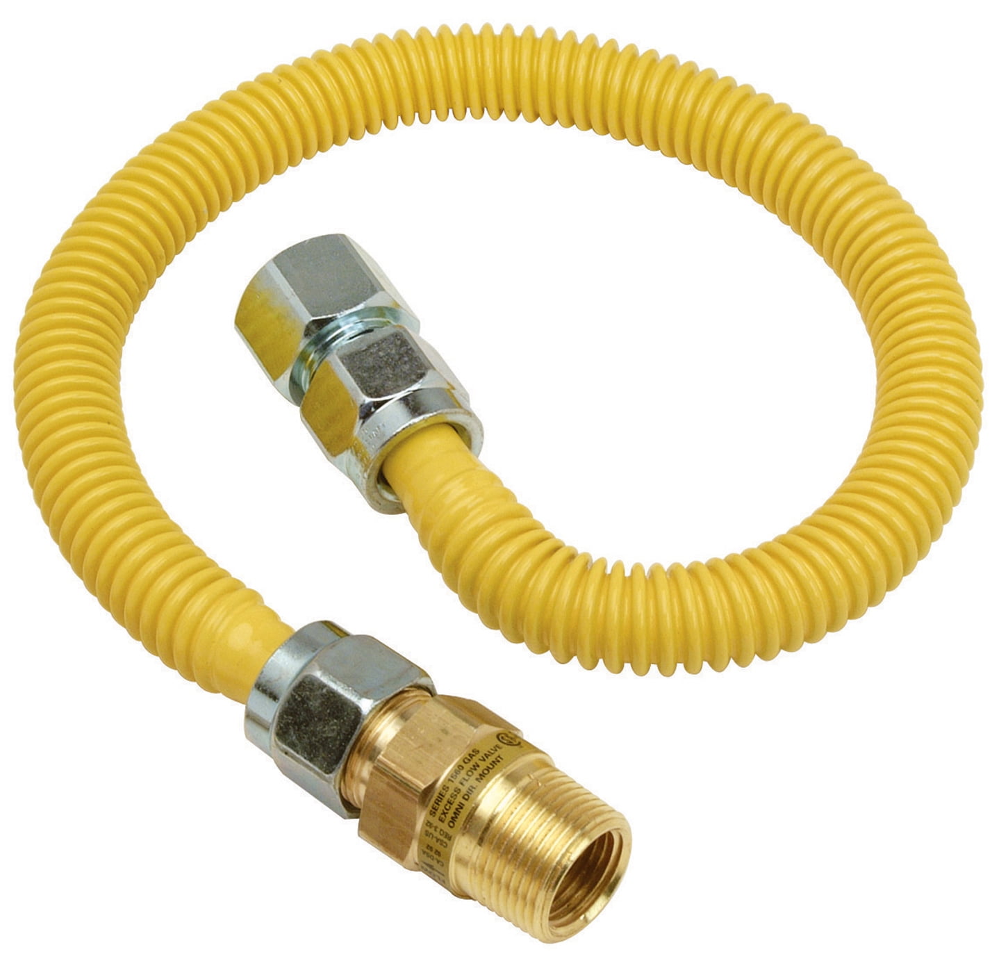 Brass Craft CSSC12R 48 P 3 4 MIP X 3 4 FIP X 48 Gas Connector Brass Craft CSSC12R 48 P 3 4 MIP X 3 4 FIP X 48 Gas Connector