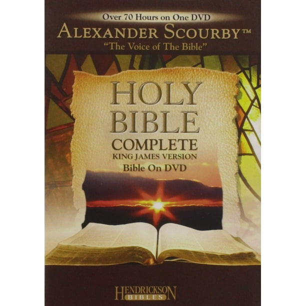 Holy Bible: Complete King James Version Bible on DVD narrated by ...