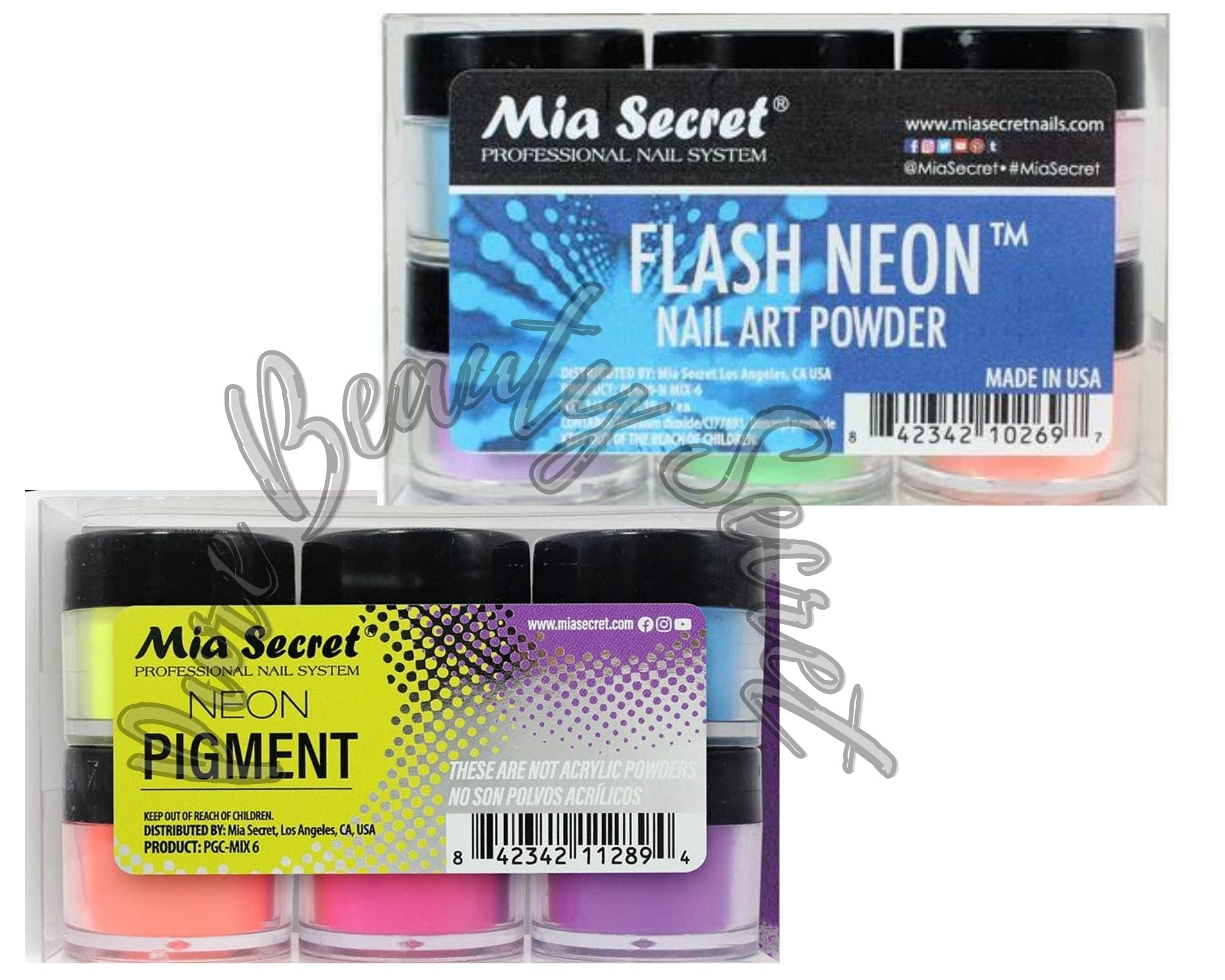 Mia Secret - Neon Pigment + Flash Neon - Walmart.com