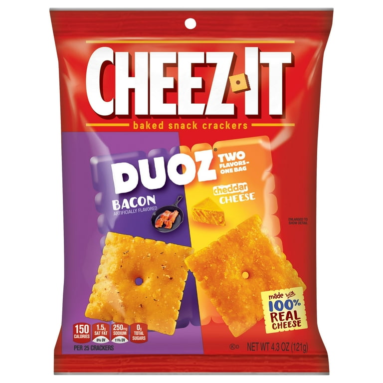 Cheez It Duoz Flavors