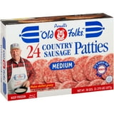 Purnell's "Old Folks" Medium Patties Breakfast Country Sausage, 38 ...