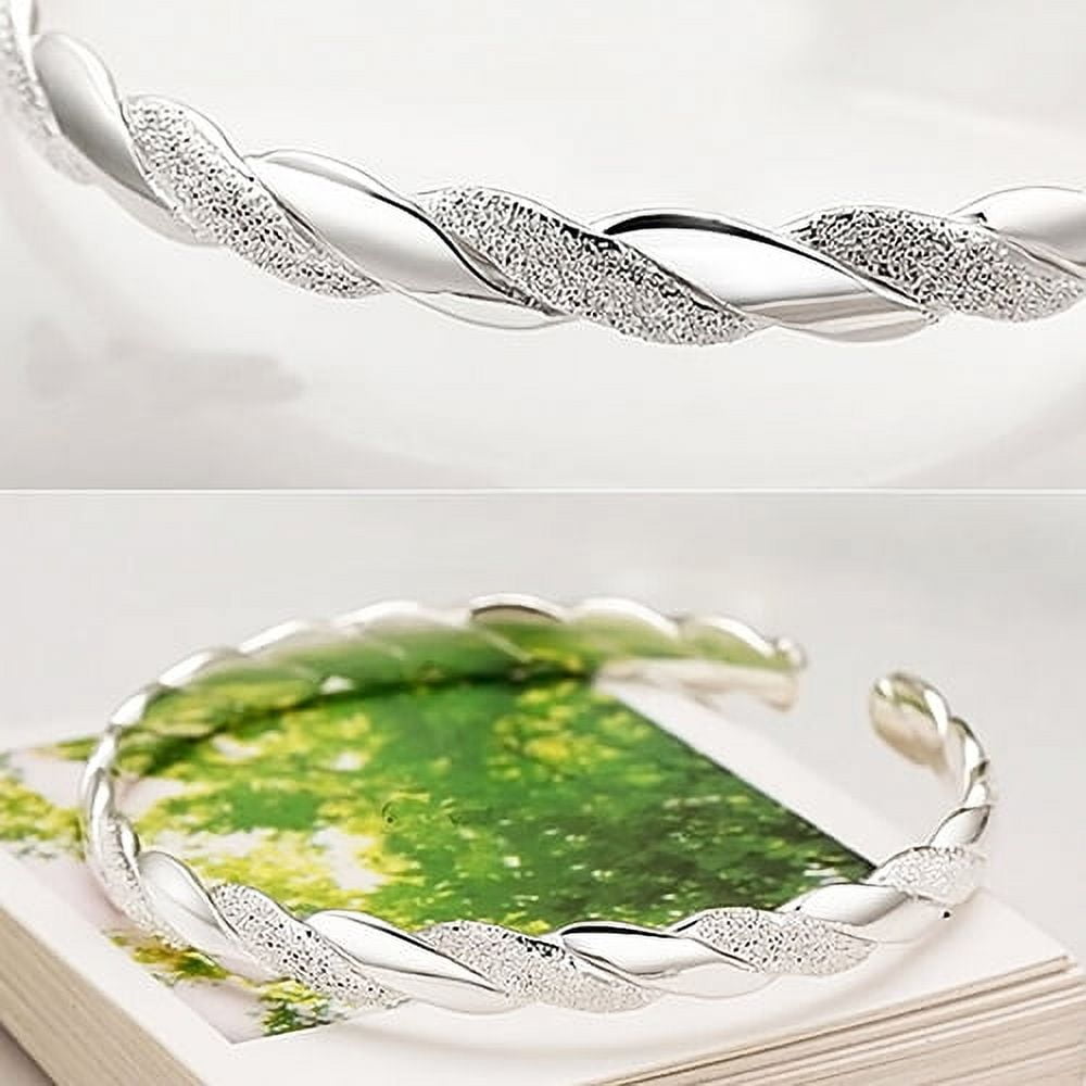 Click here for Visland Fashion Women Silver Plated Cuff Charm Cha... prices