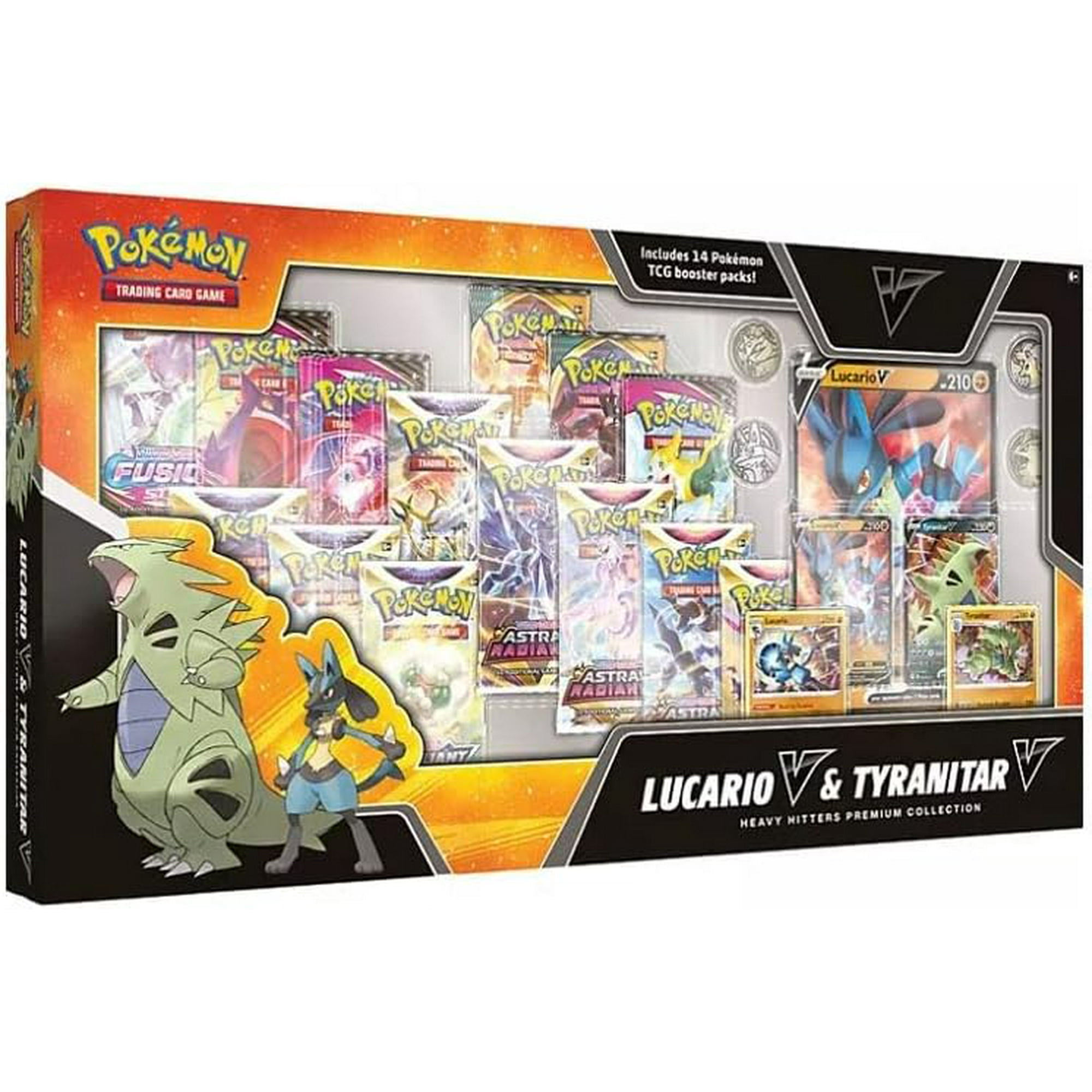 Click here for Pokémon Pokemon Tcg: Lucario V & Tyranitar V Heavy... prices