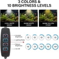 Fish Tank Light 3 Color Modes Clip Aquarium Spotlight with Adjustable ...