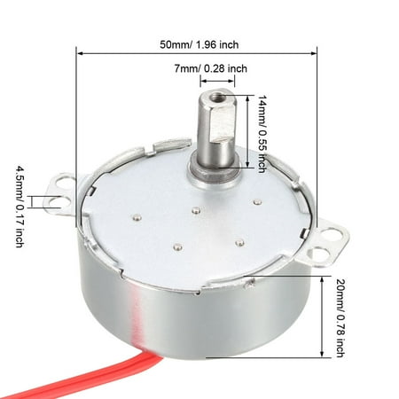 Electric Motor Synchronous Motor Turntable Synchron Motor AC 12V 50 ...