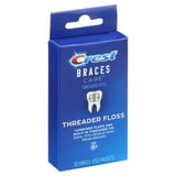 Crest Braces Care Floss Threader, Single-Use Packets (30), Oral Hygiene ...