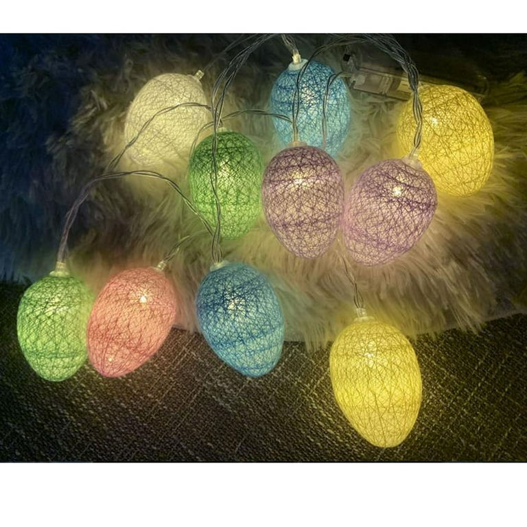 Cotton Wrapped Lights
