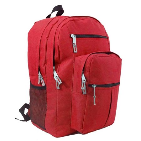 Harvest LM199 Red 600D Polyester Multi Pockets Backpack - Walmart.com