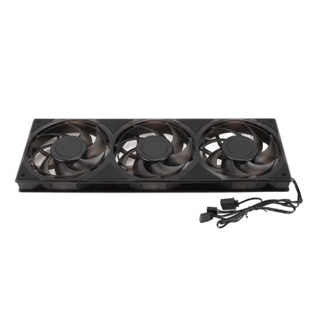 3 in 1 ARGB PC Case Fans, 360mm Computer Case Fan with 4 Pin PWM MFDB ...