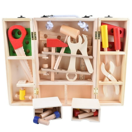 Kids Wood Repair Toy Set repair toys for kids 5 years old repair tool ...