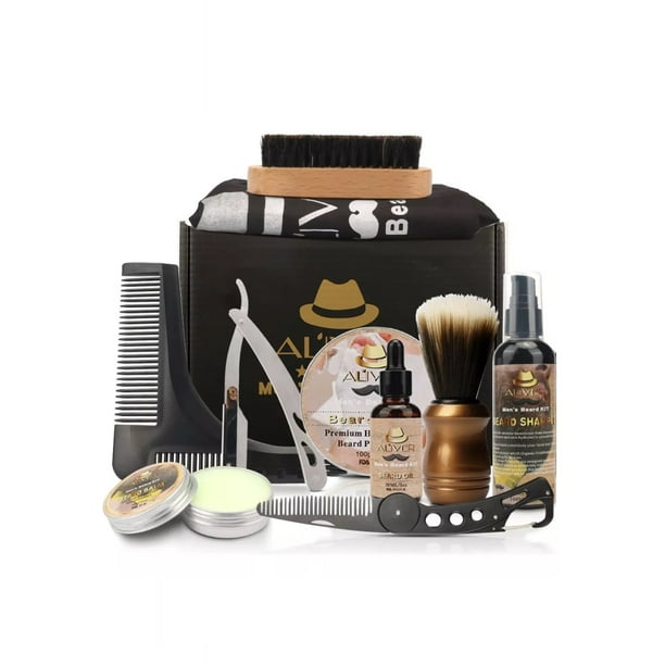 Kit De Cuidado De Barba Para Hombres Con Estuche 12 Pz | Bodega Aurrera en línea