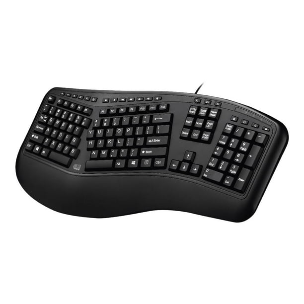 Adesso Tru-Form 150UB - TAA Compliant Version - keyboard - USB - US ...