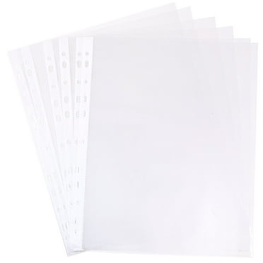 Office Depot Standard Weight Sheet Protectors, 8 1/2in. x 11in., Clear ...