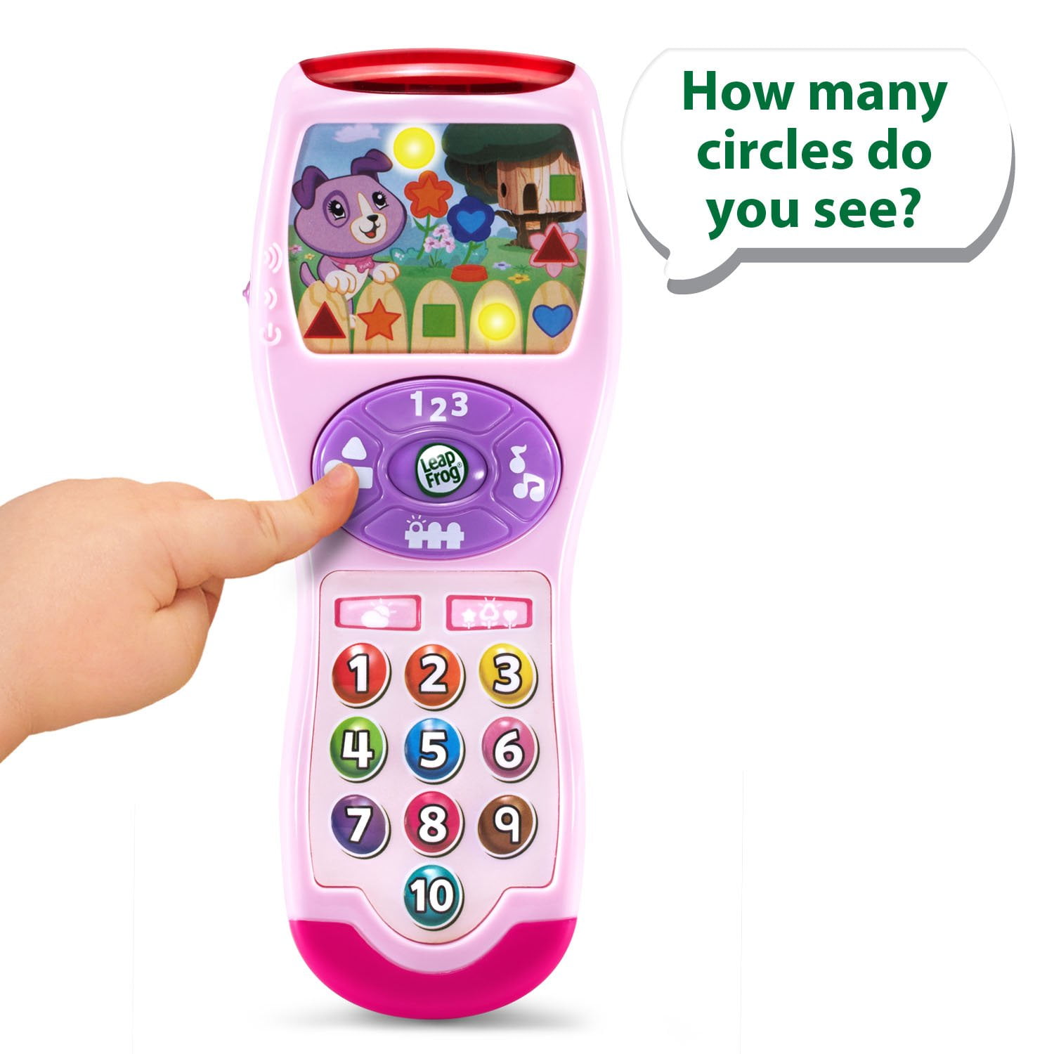 Leapfrog Violet'S Learning Lights Remote - Online Exclusive Pink ...