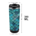13oz Insulated Stainless Steel Tumbler with Lid - Leak-Proof Double ...
