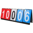 Score Counter Board Flipping Scorekeeper Basketball Scoreboard for ...