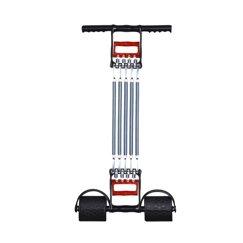 Chest Expander Adjustable 5 Springs Arm Strength Resistance Hand ...