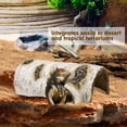 Reptile Hideout Resin Aquarium Decorations for Small Fish, Lizard ...