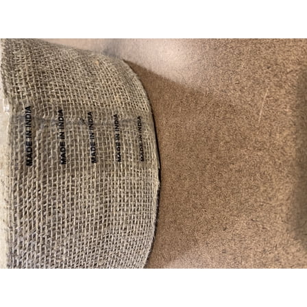 6" Wide 100 Yards 100% Natural Jute Upholstery Burlap Roll - Walmart.com